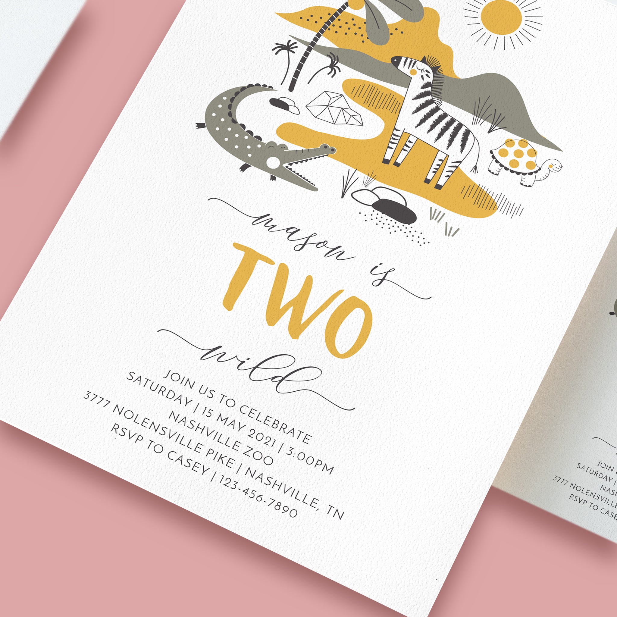 DIY CUSTOMIZABLE BIRTHDAY INVITATION TEMPLATES – Loblolly Creative, LLC