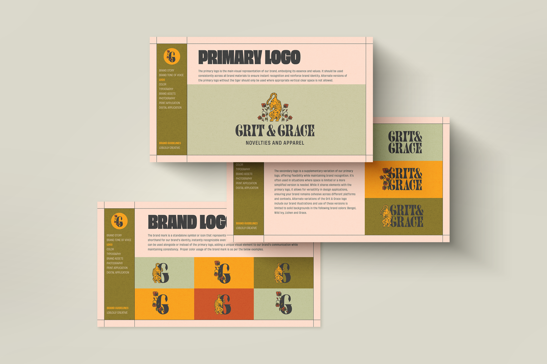 Loblolly Creative Graphic Design Studio Brand Identity Packages ...