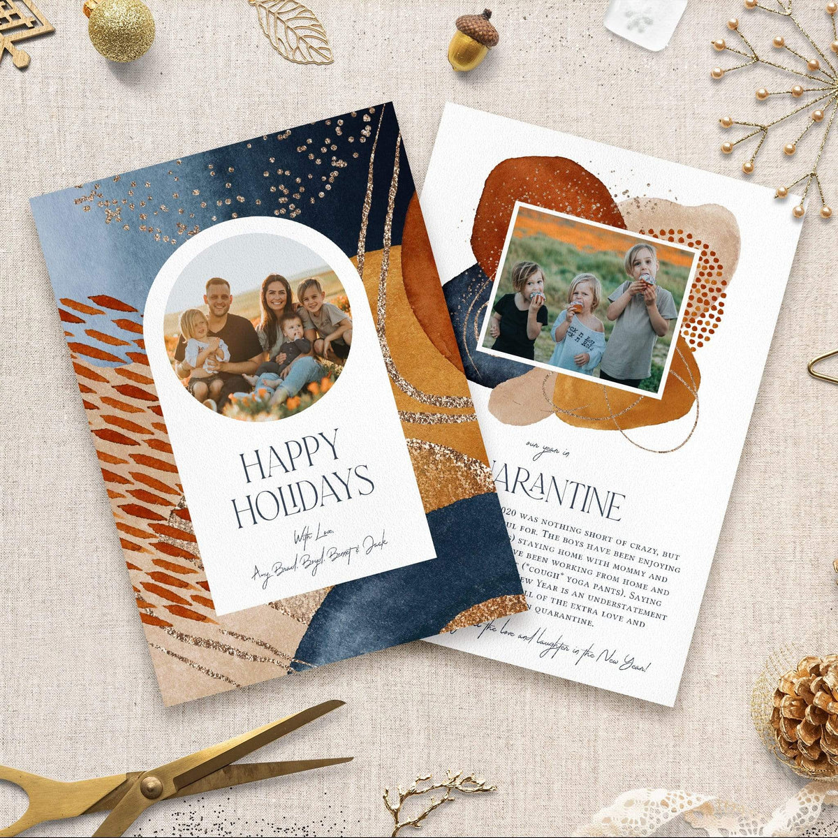 Modern Holiday Cards